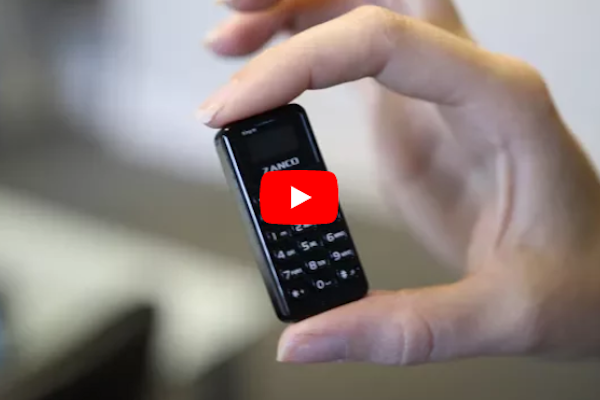 ¡Conoce el teléfono más pequeño del mundo!